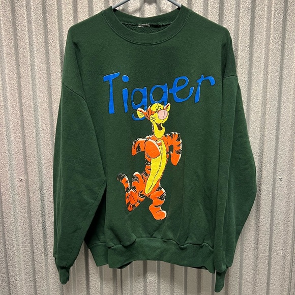 Vintage | Sweaters | Vintage Tigger Crewneck Xl | Poshmark